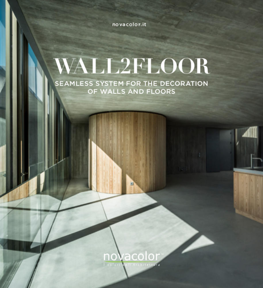 WALL2FLOOR - mikrosementti | Novacolor Suomi - Made in Italy